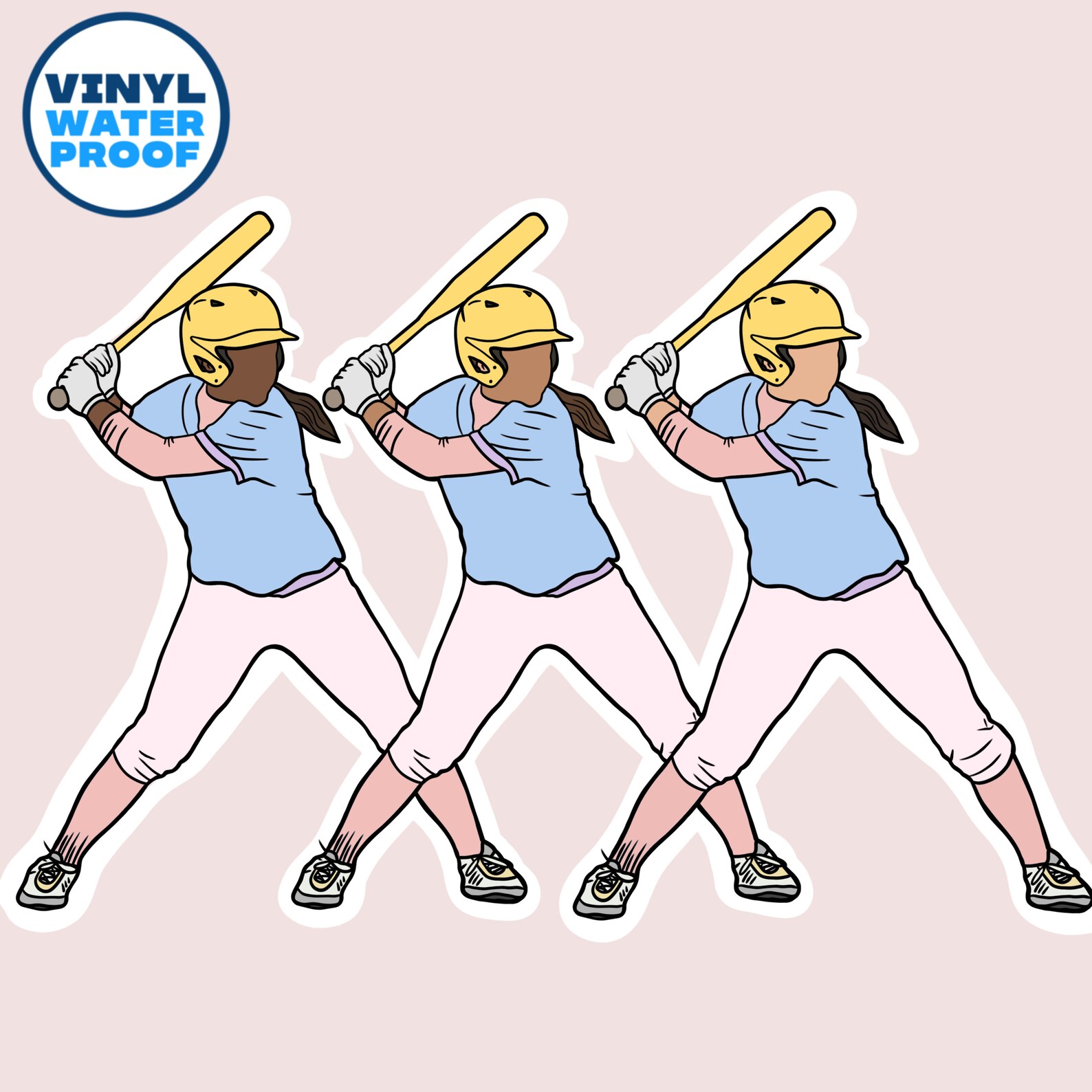 Softball Stickers | Softball Player | Softball Team Stickers | Softball ...