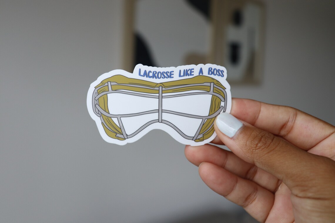 Lacrosse Stickers Lacrosse Gift Lacrosse Girls LAX | Etsy