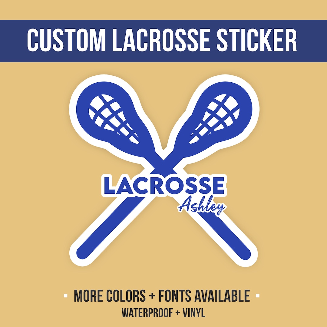 Custom Lacrosse Stickers | Custom Sport Sticker | Lacrosse Stickers ...