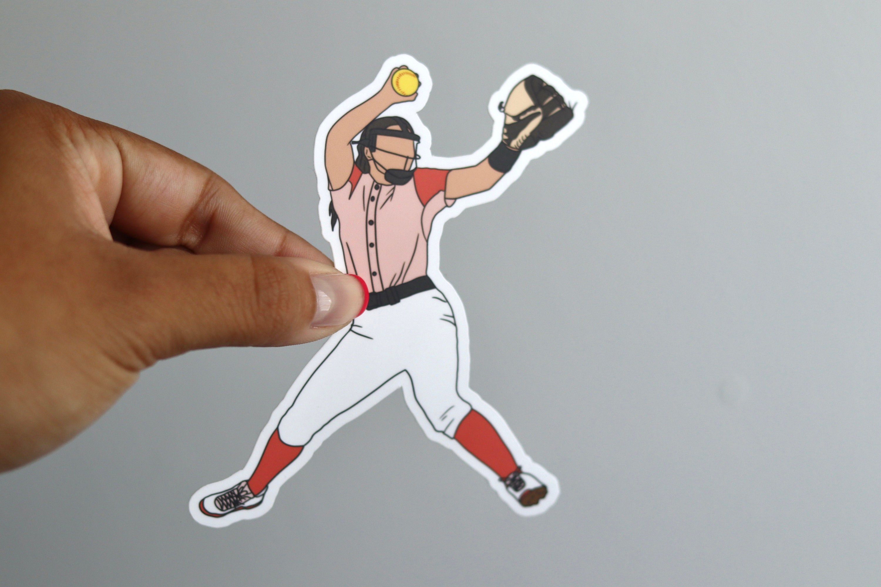 Softball Sticker | Softball Player | Softball Team Stickers | Softball ...