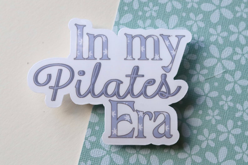 Pilates Stickers, Fitness Stickers, Exercise Stickers, Workout Stickers ...