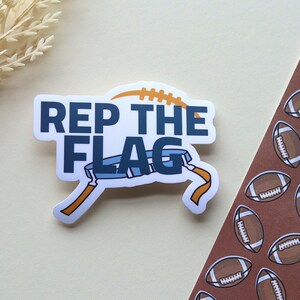 Flag Football Stickers | Girls Flag Football| Flag Football| Flag ...