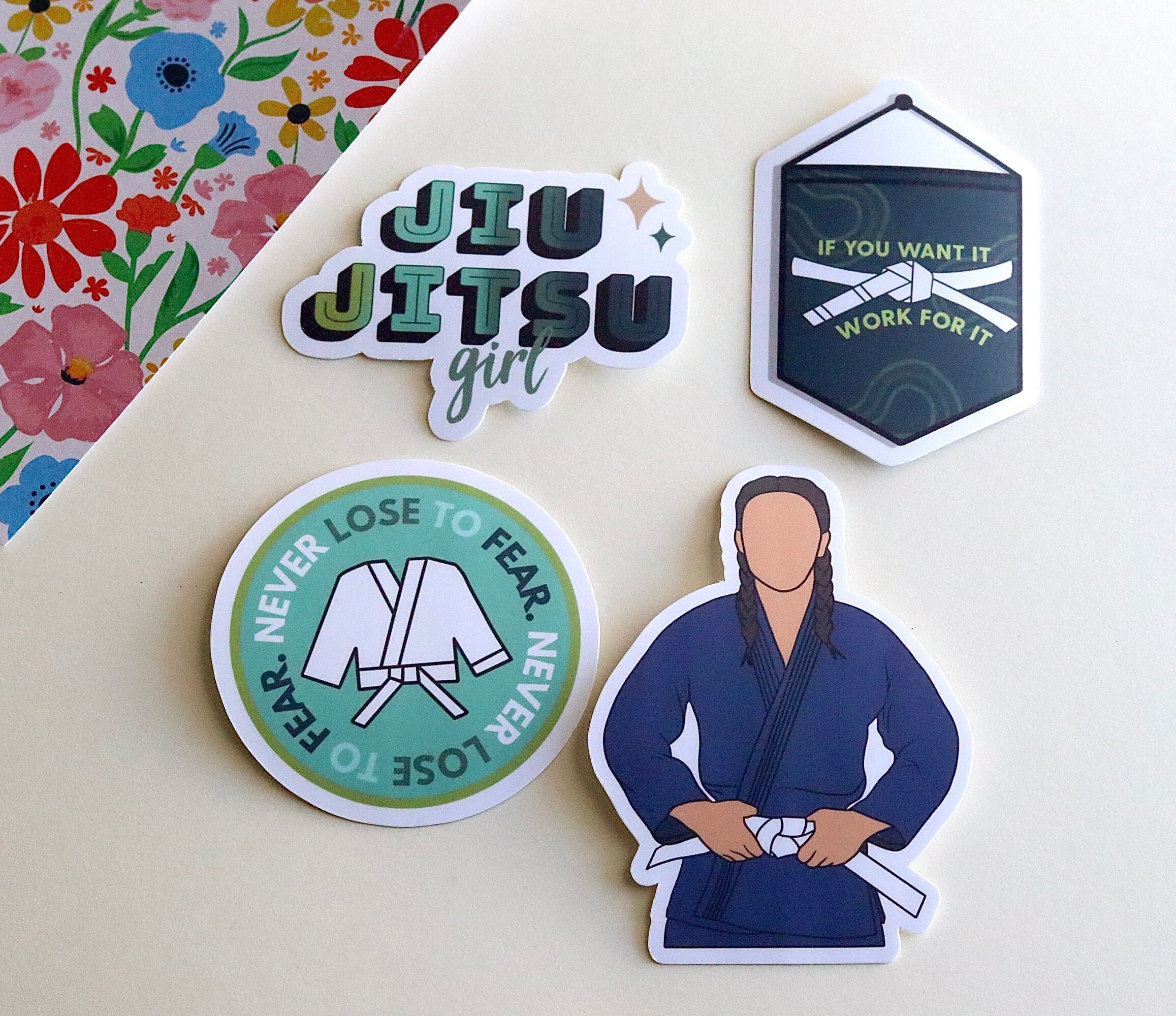 Jiu Jitsu Stickers, Jiu Jitsu Team Stickers, Jiu Jitsu Gifts, Sport ...