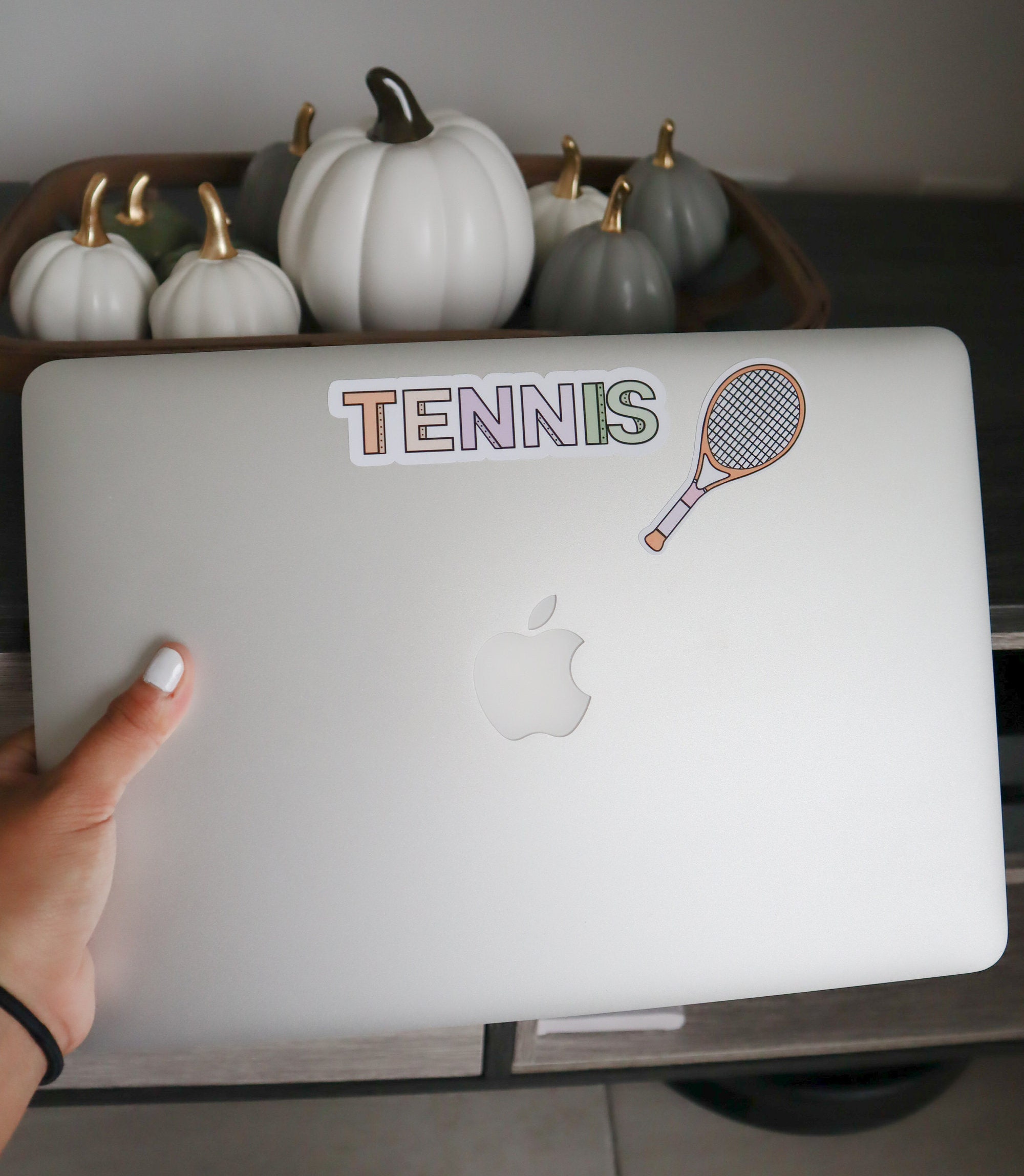 Tennis Stickers Girl Tennis Player Stickers Tennis Vinyl - Etsy