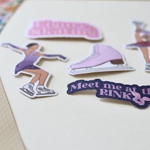 Figure Skating Stickers , Skating Stickers, Ice Skating Stickers ...
