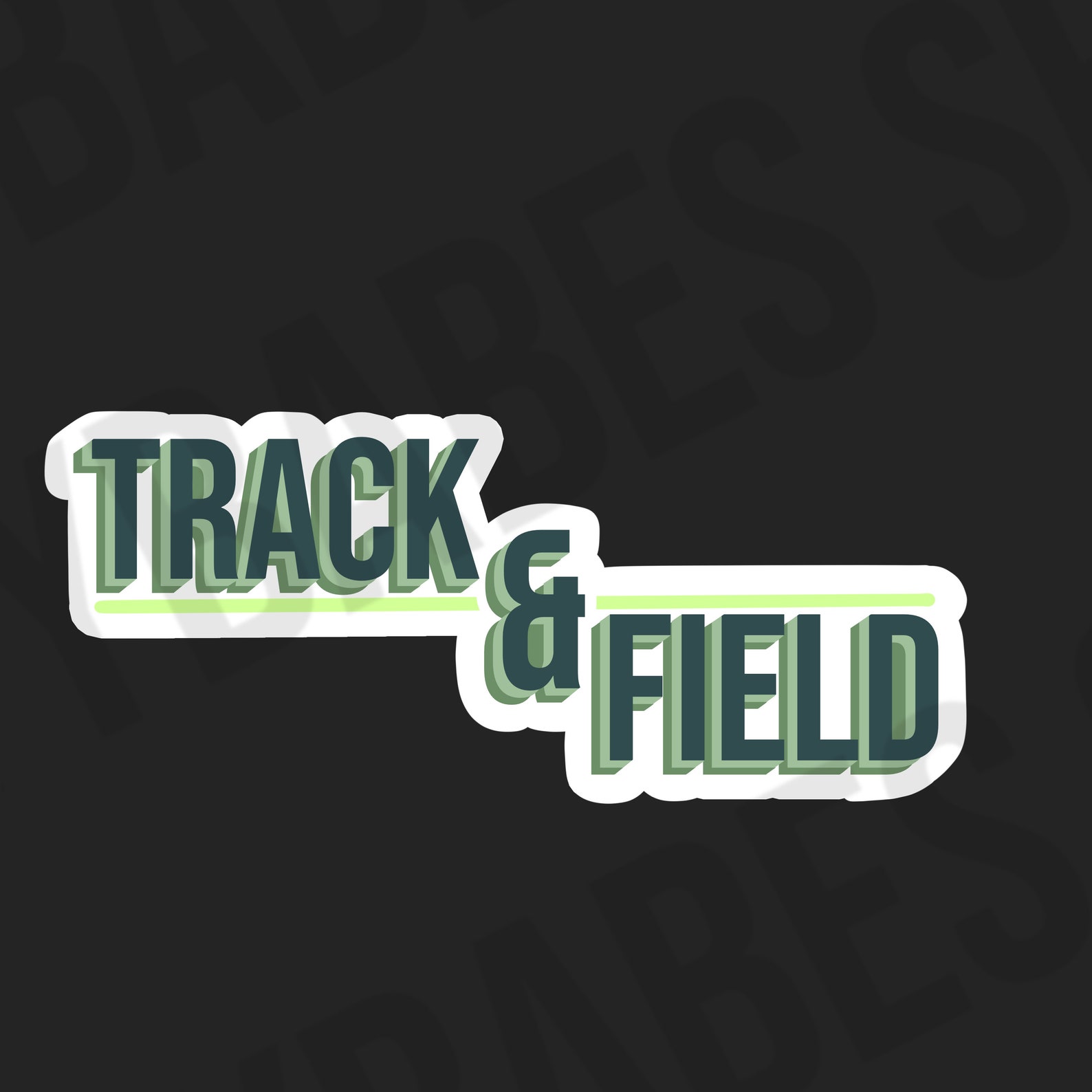 Track and Field Stickers Planner Stickers Bullet Journal - Etsy