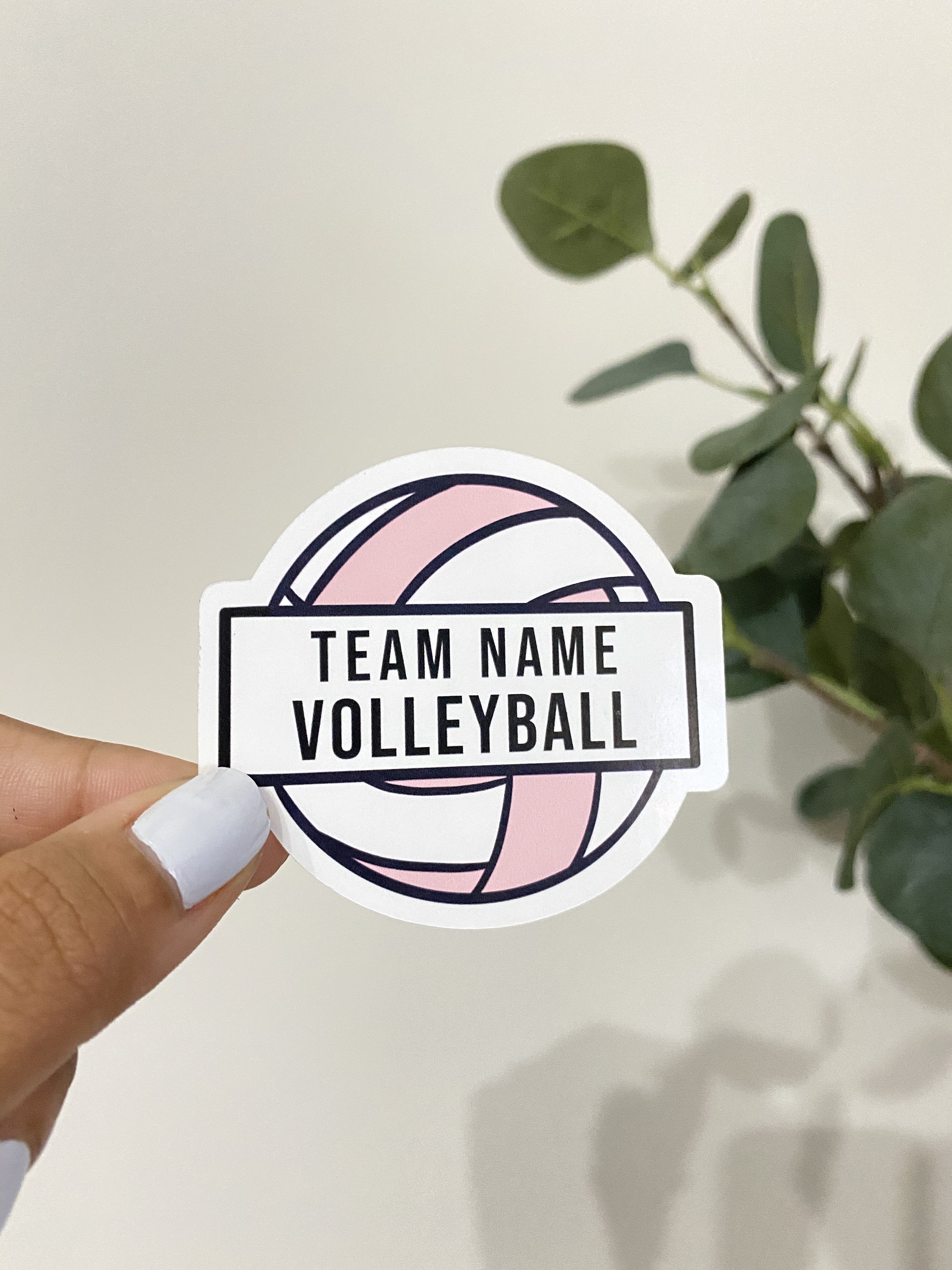Custom Volleyball Stickers | Custom Sport Sticker | Volleyball Stickers ...