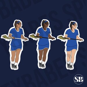Lacrosse Stickers Lacrosse Gift Lacrosse Girls LAX - Etsy