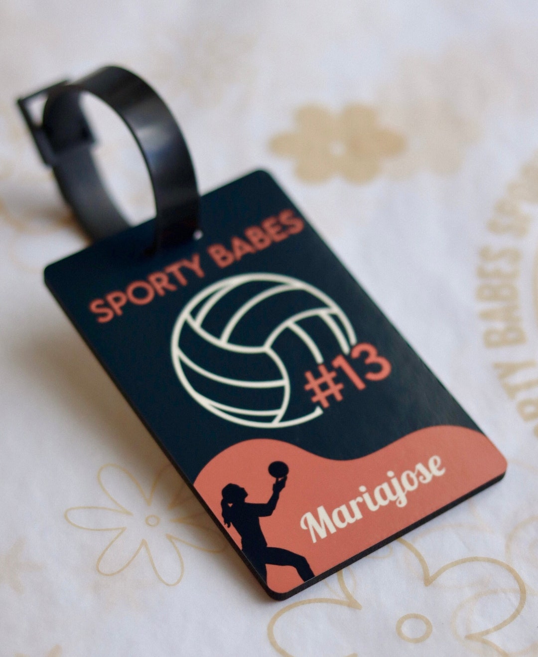 Personalized Sports Bag Tag, Backpack Tag, Gear Bag, Sport Bags Tag ...