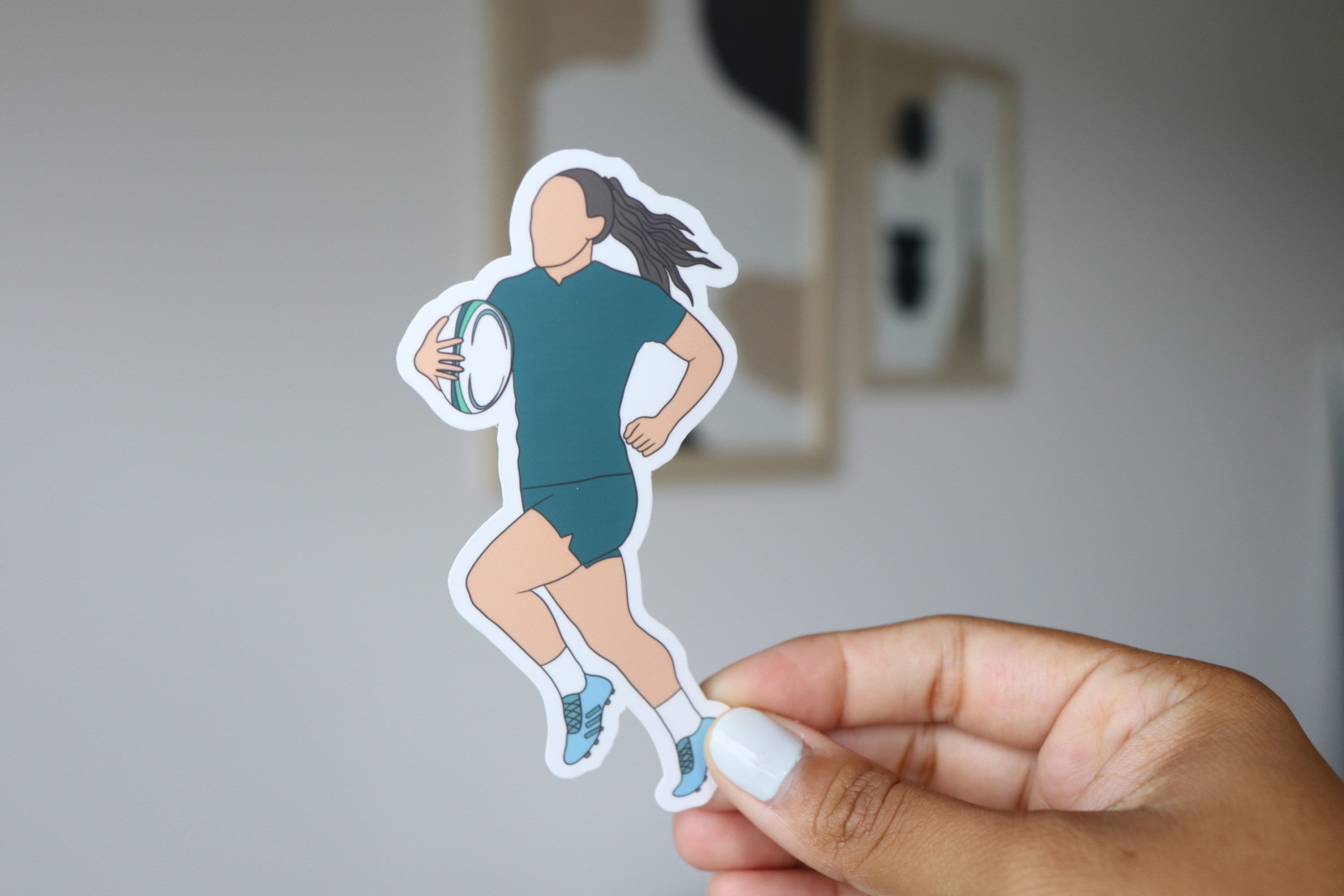 Ruby Stickers, Girls Ruby Stickers, Rugby Gift, Rugby Lovers, Rugby ...