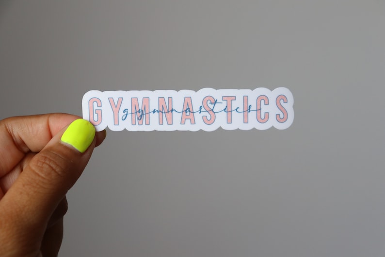 Gymnastics Stickers | Gymnastic Sticker Pack | Gymnastics Gift ...
