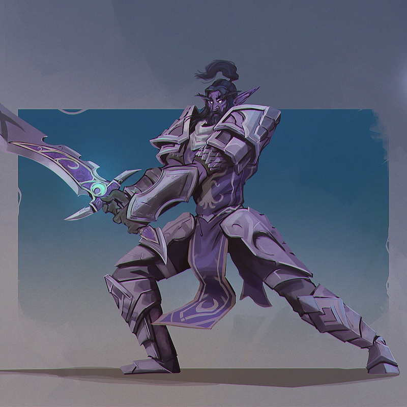 World of Warcraft Painting - Etsy