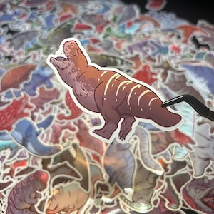 Cretaceous Chonker - Pycnonemosaurus, Original Artwork, Die Cut ...