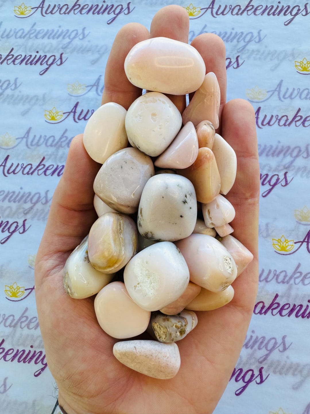 Pink Opal - Tumbled - 1 Stone - Etsy