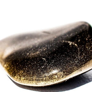 Gold Sheen (goldsheen Golden) Obsidian - Tumbled - 1 Stone - Etsy