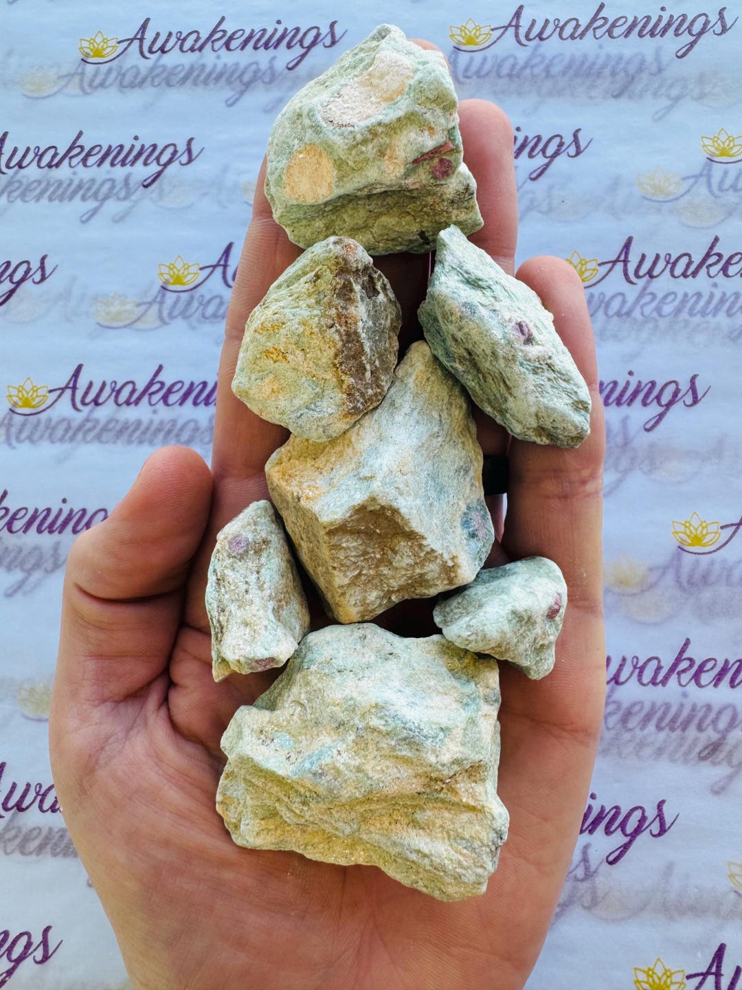 Ruby in Fuchsite - Rough Raw Natural - 1 Stone - Etsy Only - Etsy