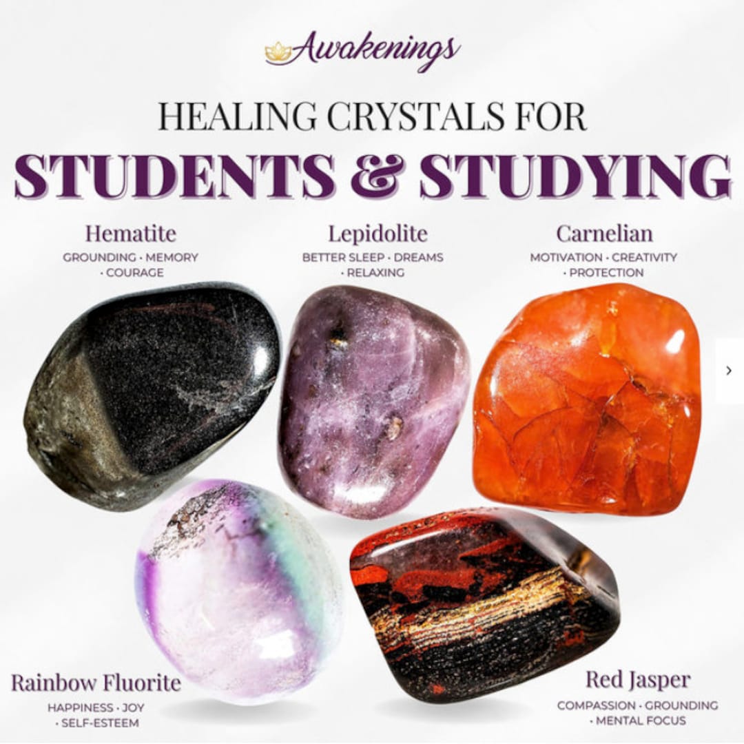 Student & Study Crystal Kit - Etsy