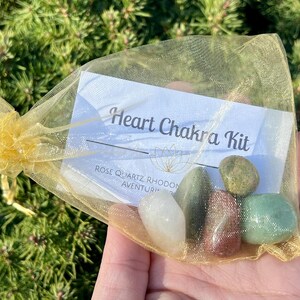 Heart Chakra Crystal Kit - Etsy