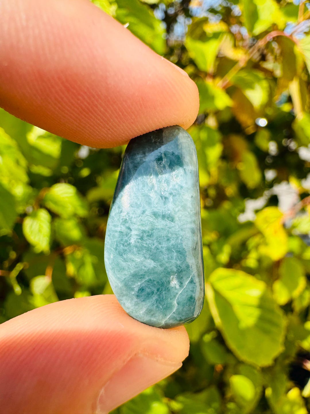 Dianite (blue Jade) - Tumbled - 1 Stone - Etsy