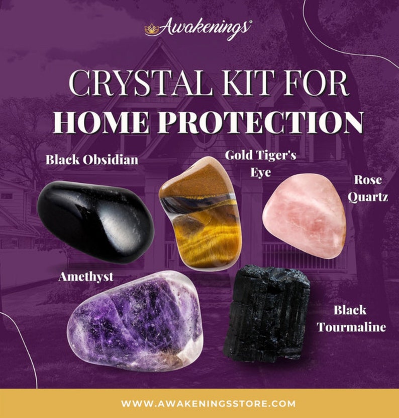 Home Protection Crystal Kit - Etsy