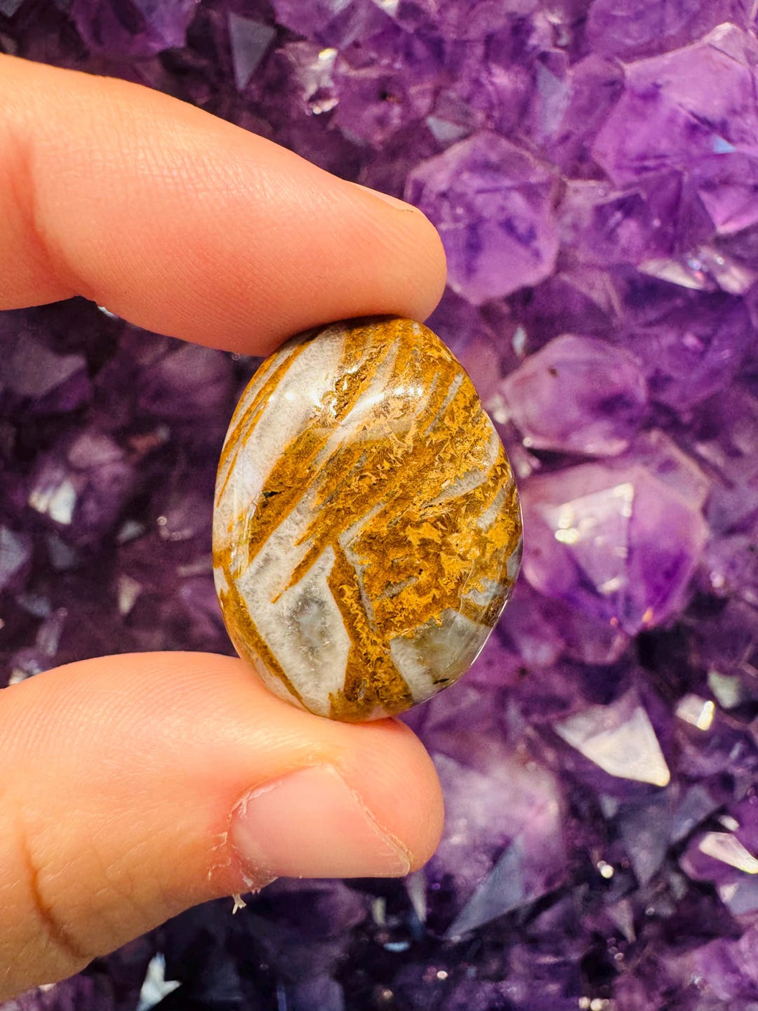 Goethite in Quartz - Tumbled - 1 Stone - Etsy Only - Etsy