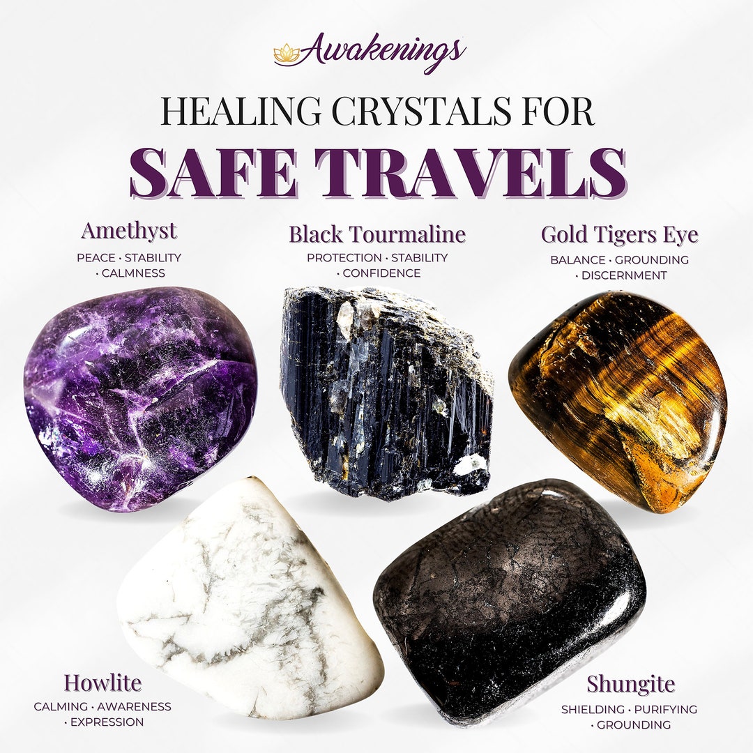 Safe Travel Crystal Kit - Etsy