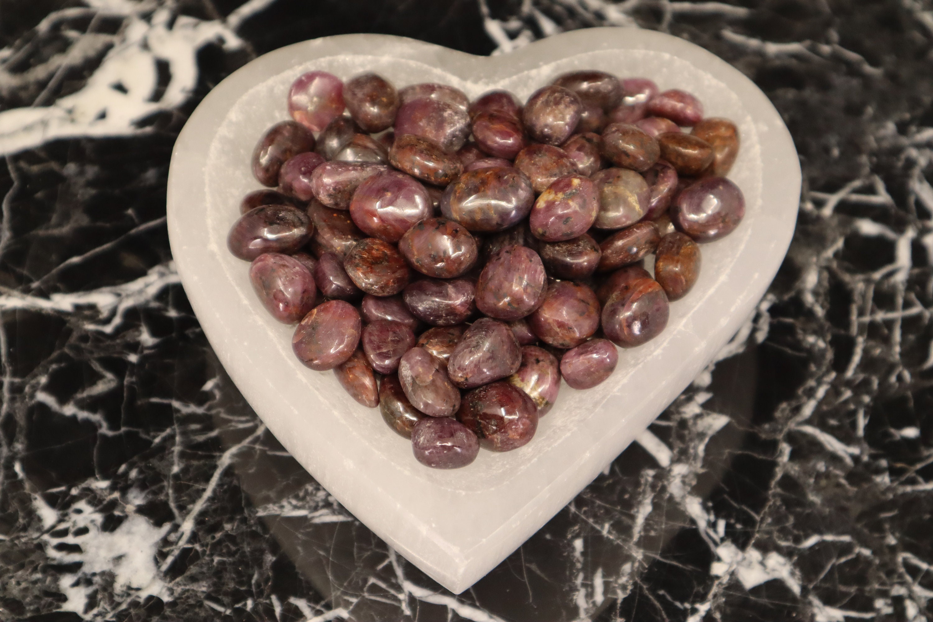 Star Ruby Tumbled | Etsy