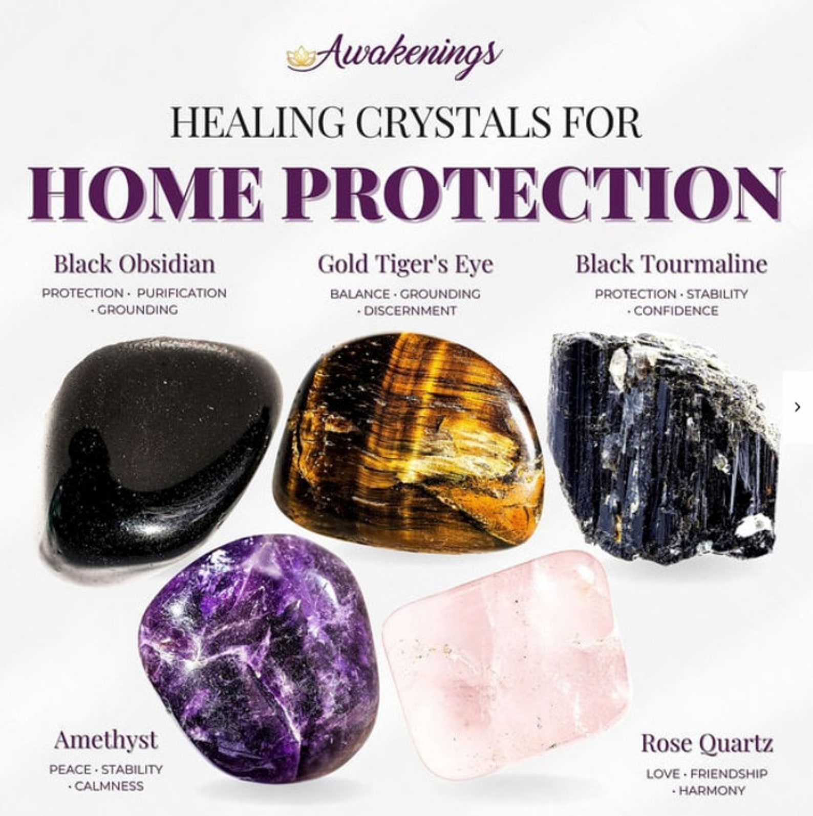 Home Protection Crystal Kit - Etsy