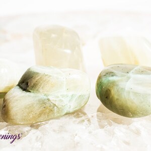 Green Moonstone (garnierite) - Tumbled - 1 Stone - Etsy