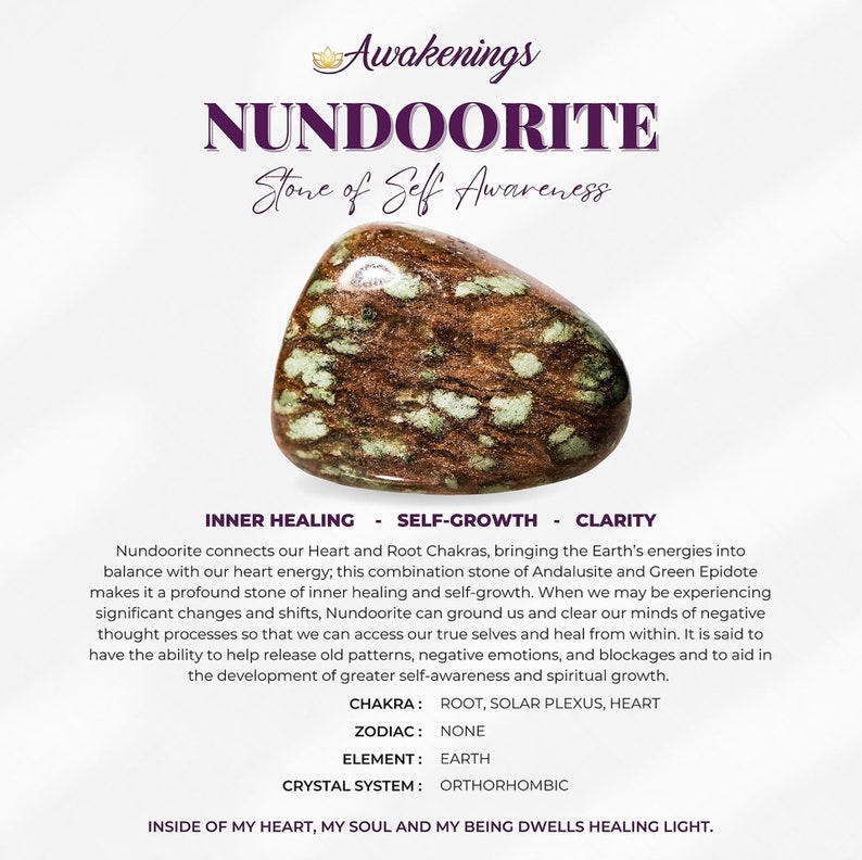 Nundoorite - Tumbled - 1 Stone - Etsy