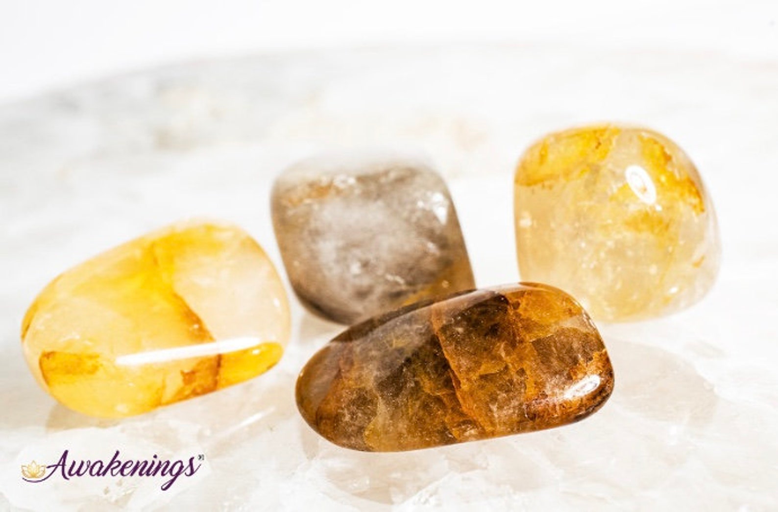 Golden Healer Quartz (yellow Hematoid) - Tumbled - 1 Stone - Etsy