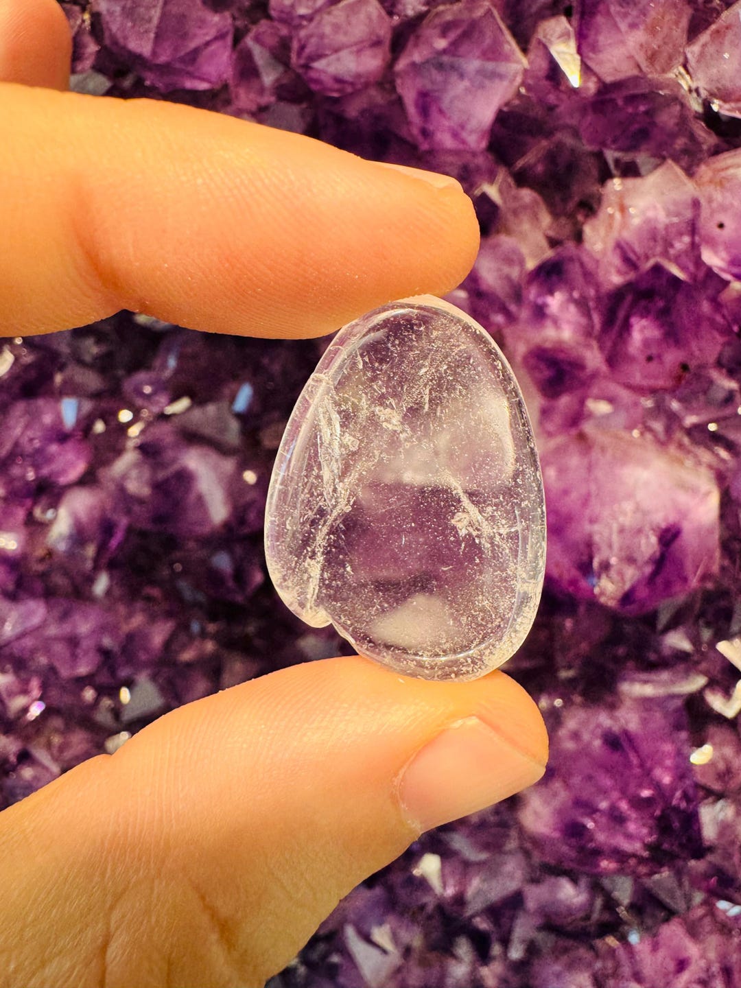 Satya Mani Quartz "stone of Truth" - Tumbled - 1 Stone - Etsy