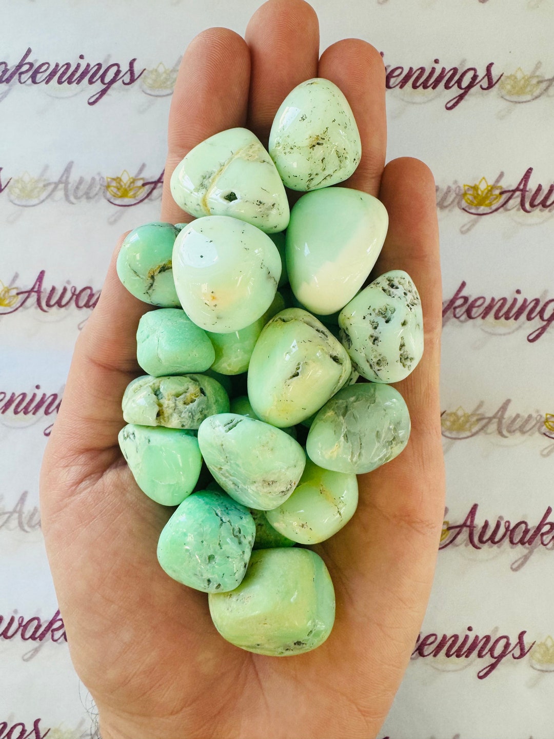 Chrysopal - Tumbled - Etsy