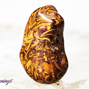 Arabic Miriam Jasper (calligraphy Script Stone) - Tumbled - 1 Stone - Etsy