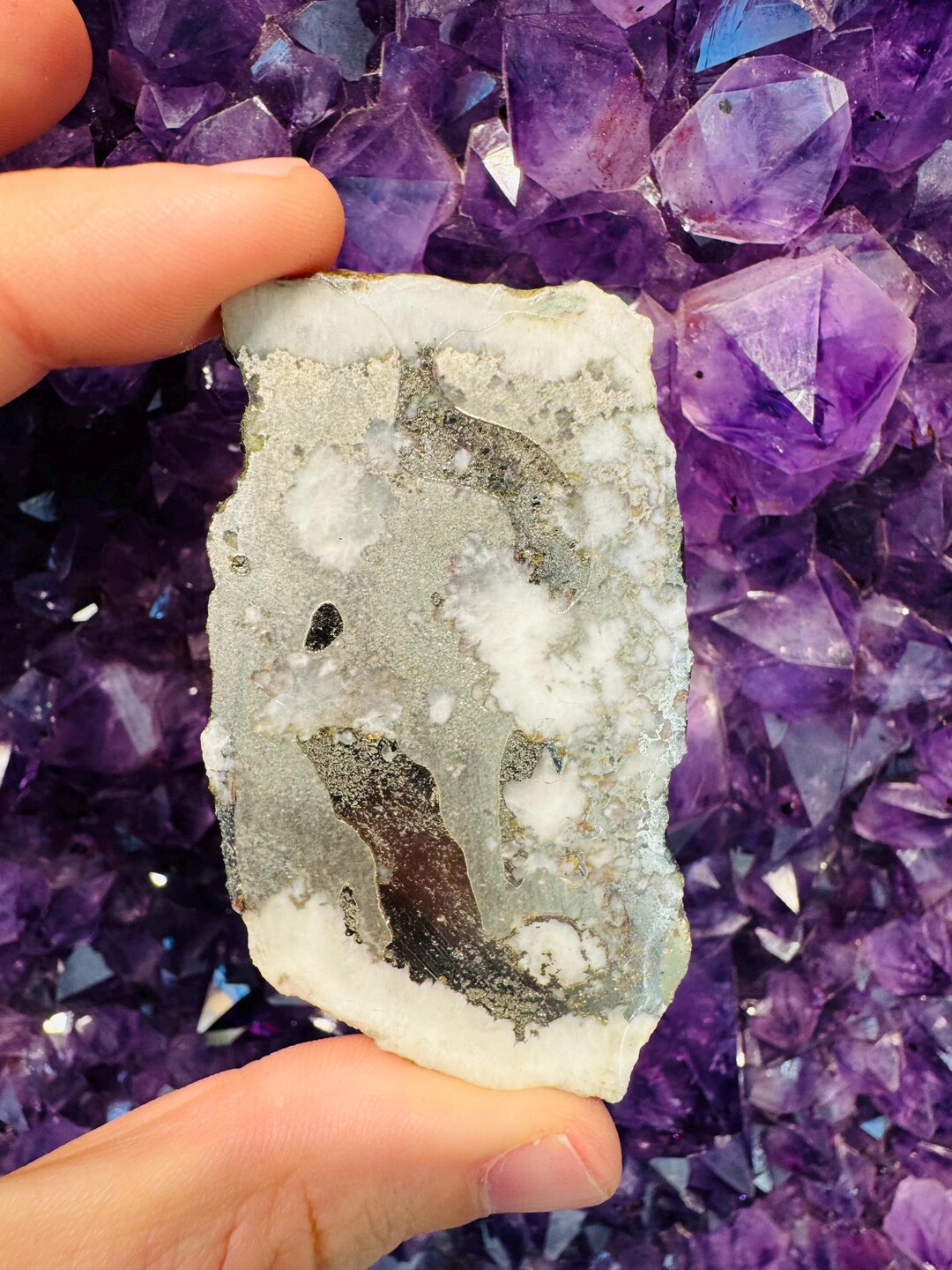 Mohawkite in Quartz Slab - 1 Stone - Etsy