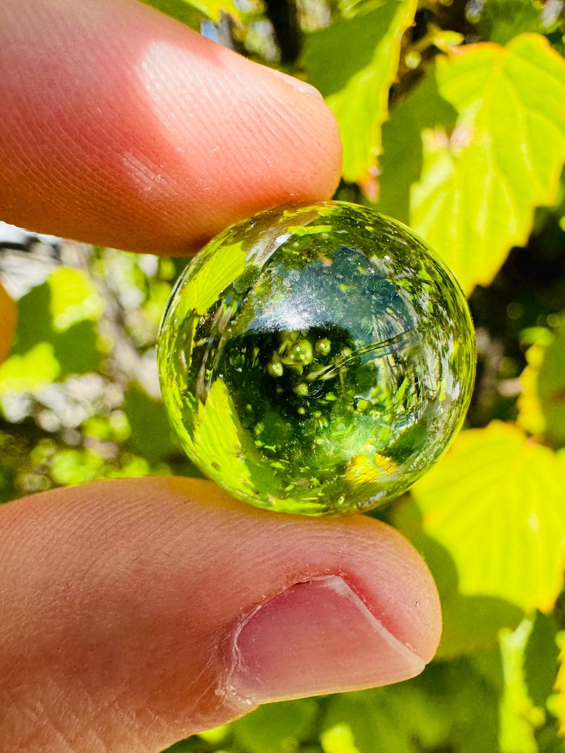 GAIA Stone (helenite) - Sphere - 20mm - 1 Stone - Etsy