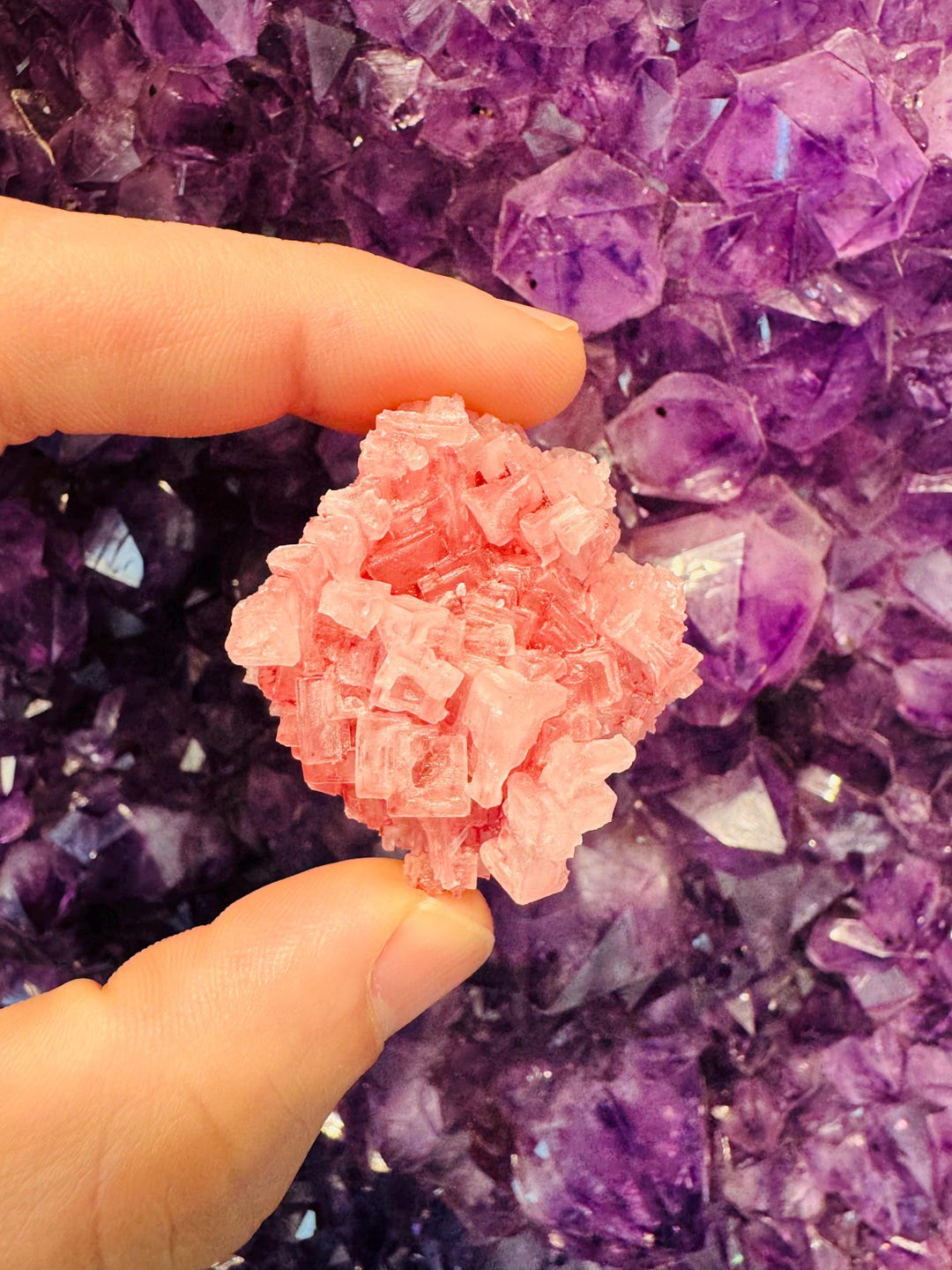 Pink Halite (trona) - Rough Raw Natural - 1 Stone - Etsy