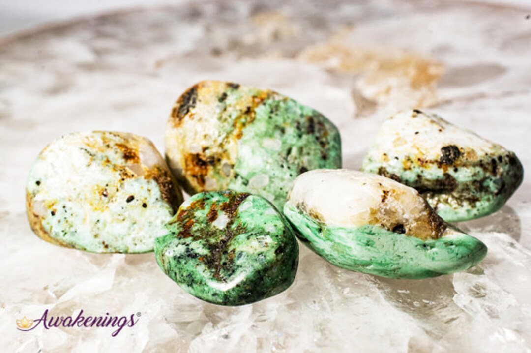 Variscite - Tumbled - Etsy