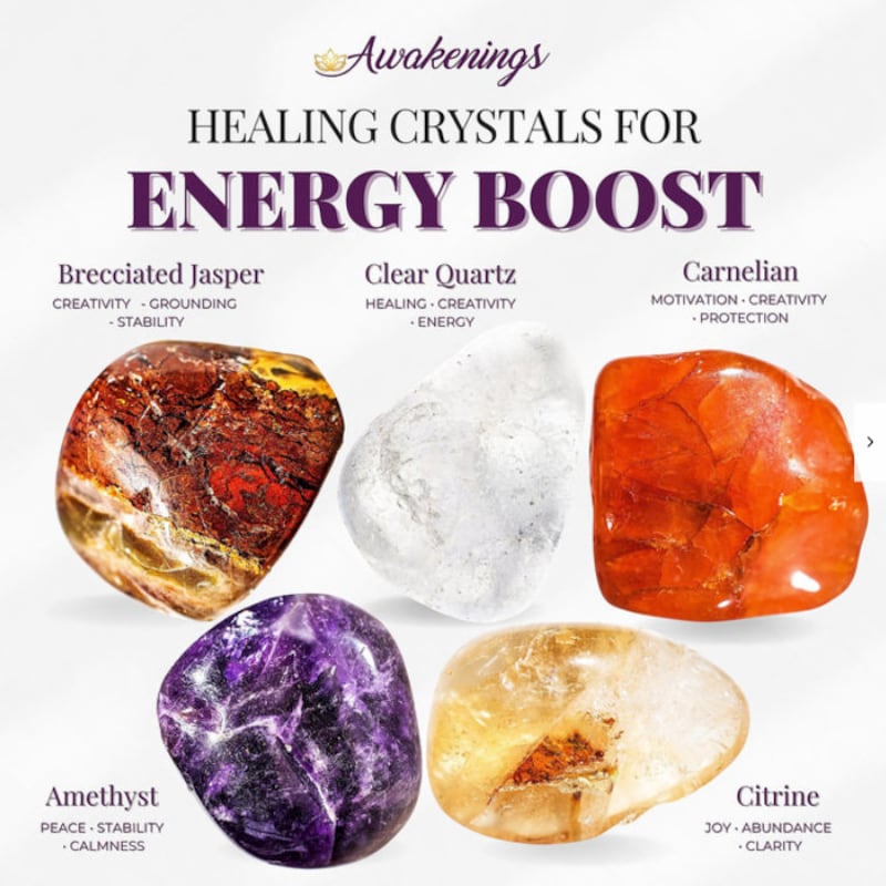 Energy Crystals - Etsy