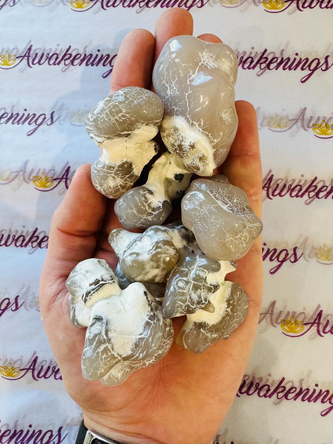 Snakeskin Snake Skin Agate - (tumbled) Large - 1 Stone - Etsy