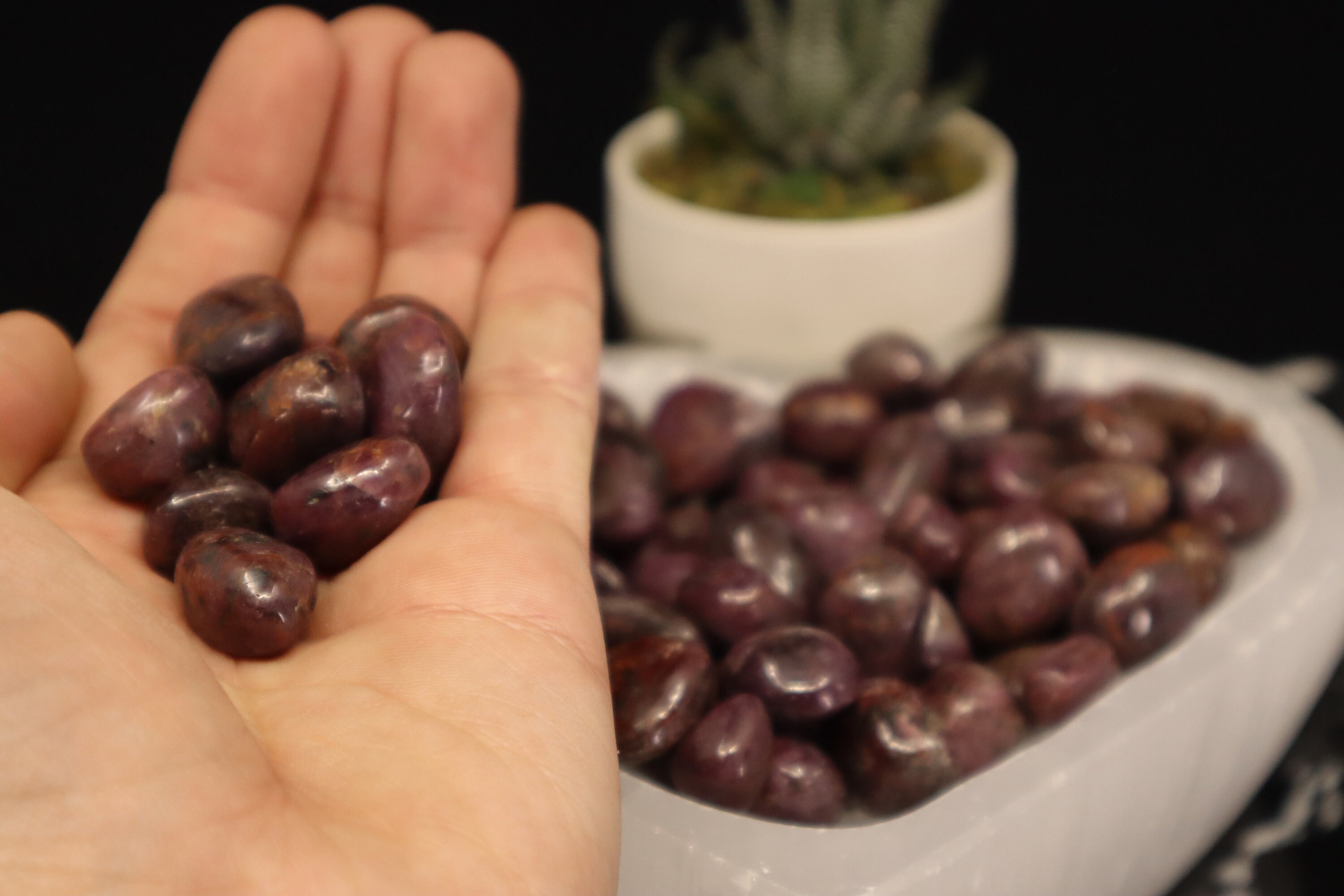 Star Ruby Tumbled | Etsy