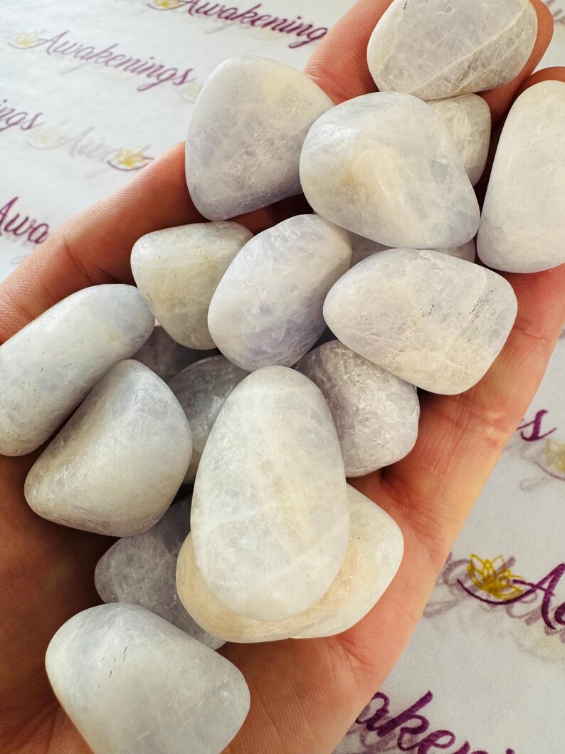 Lilac Amblygonite - Tumbled - 1 Stone - Etsy