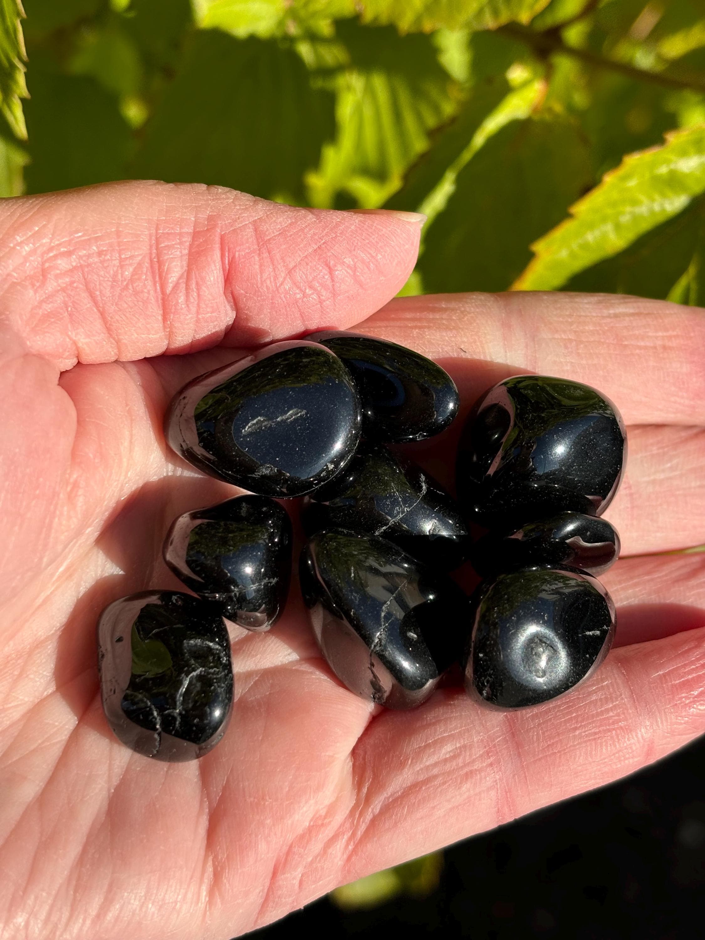 Black Spinel - Tumbled - 1 Stone - Etsy