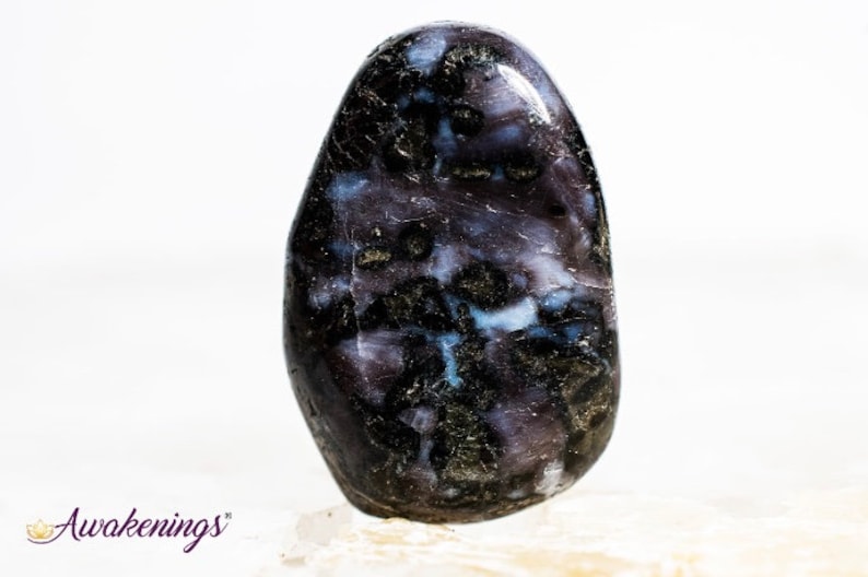 Indigo Gabbro (mystic Merlinite) - Tumbled - 1 Stone - Etsy