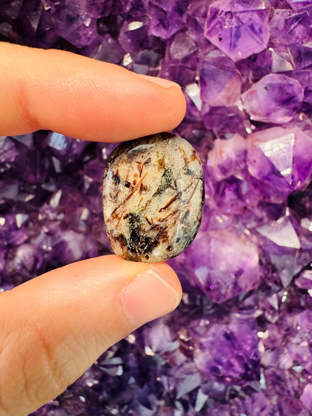 Astrophyllite - Tumbled - 1 Stone "fireworks Stone" - Etsy