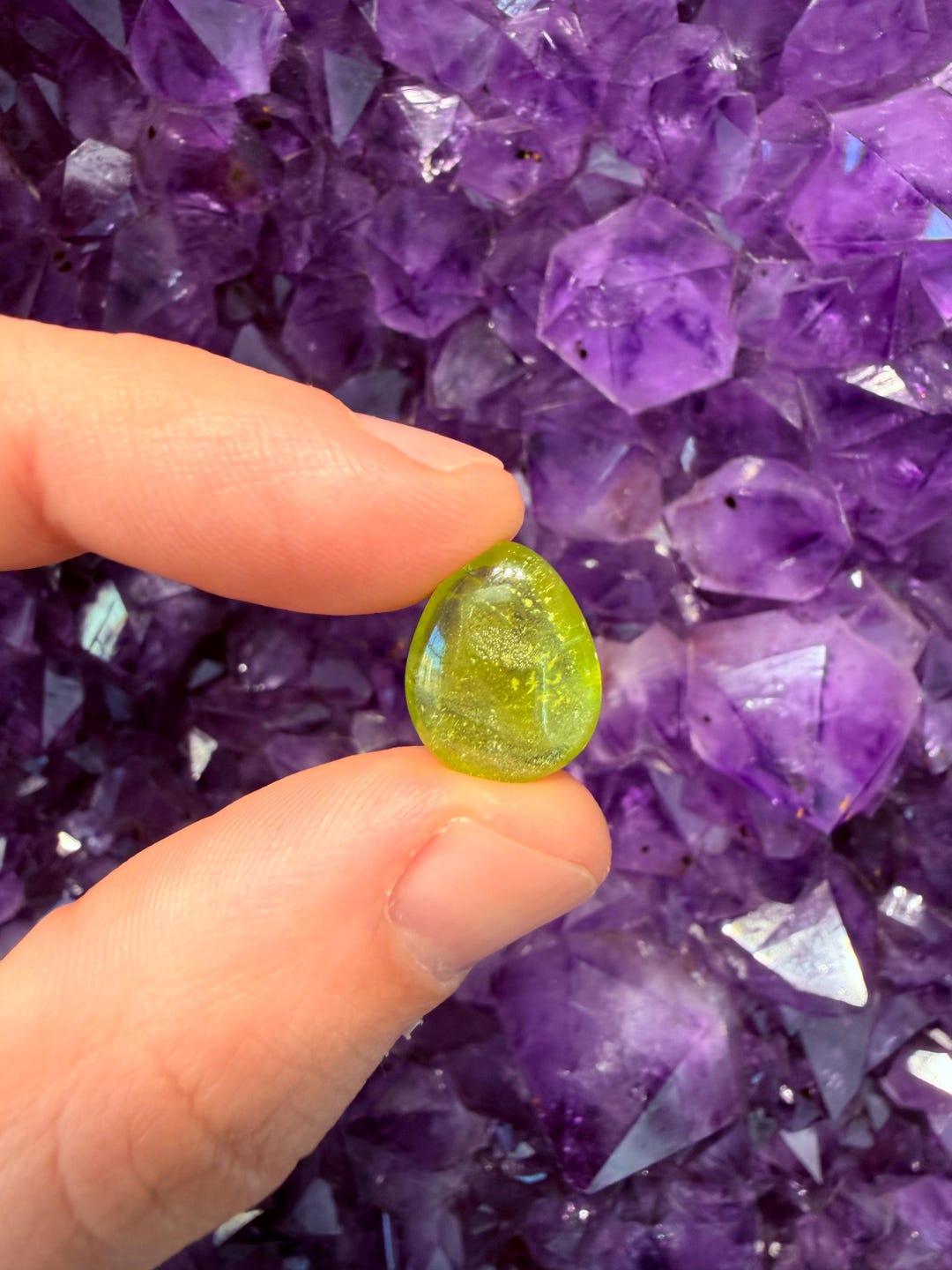 Peridot "gem of the Sun" - AAA Grade - Tumbled - 1 Stone - Etsy