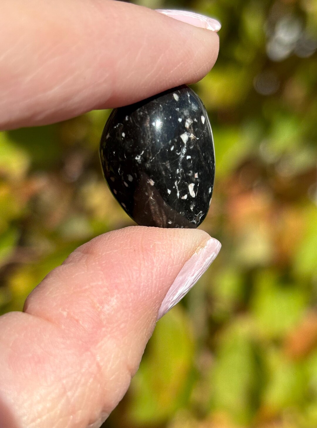 Black Flint (chert) - Tumbled - 1 Stone - Etsy