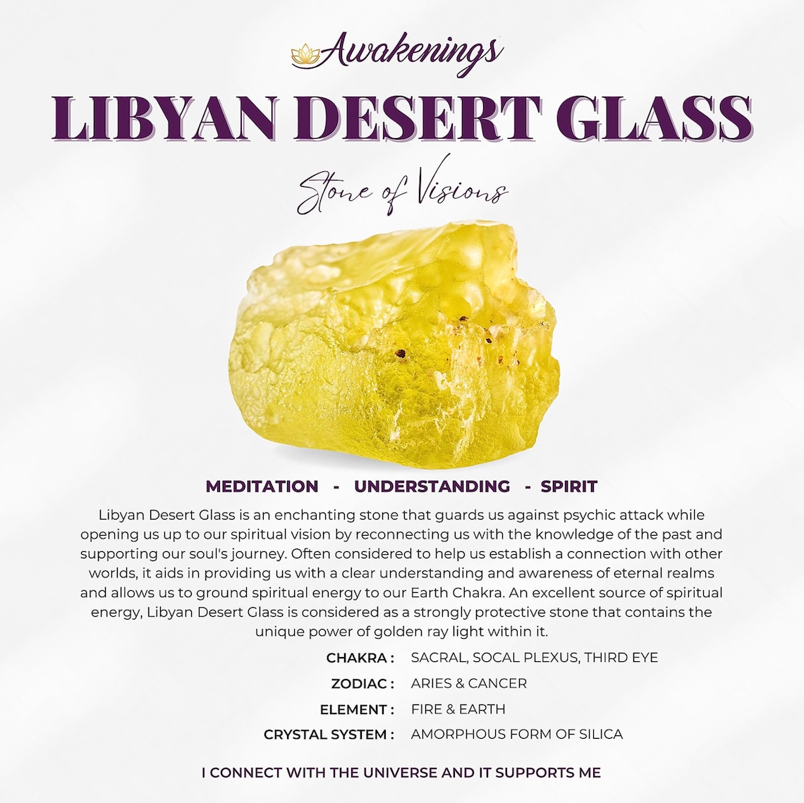 Libyan Tektite Desert Glass (great Sand Sea Glass Lechatelierite ...