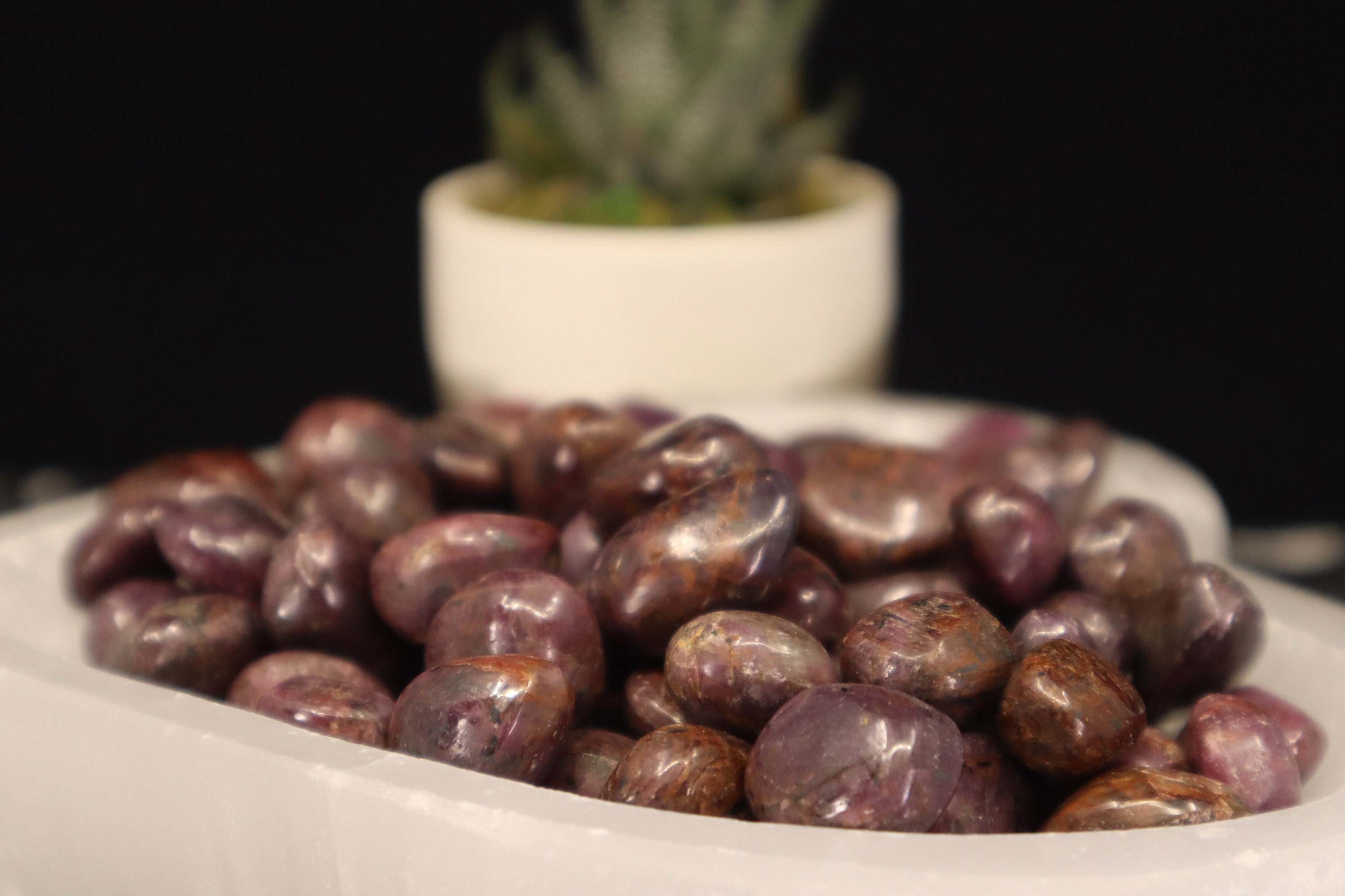 Star Ruby Tumbled | Etsy