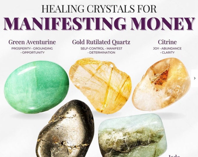 Heart Chakra Crystal Kit - Etsy